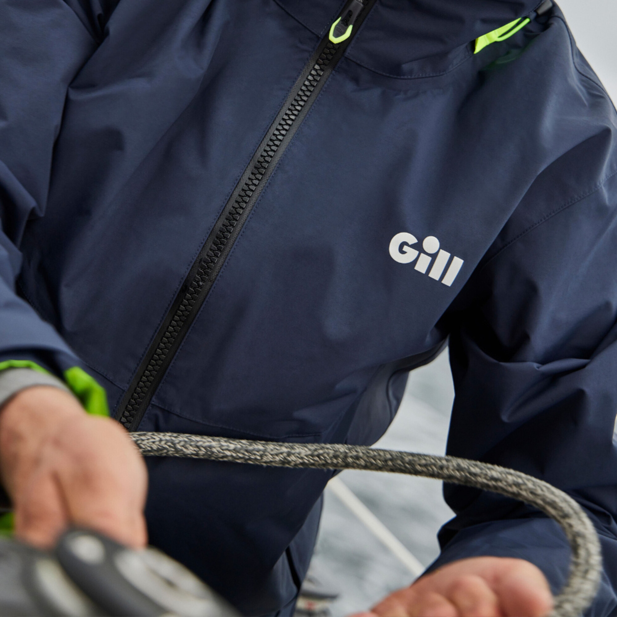 2025 Gill Mens OS3 Coastal Sailing Jacket OS33J - Dark Navy - Sailing ...