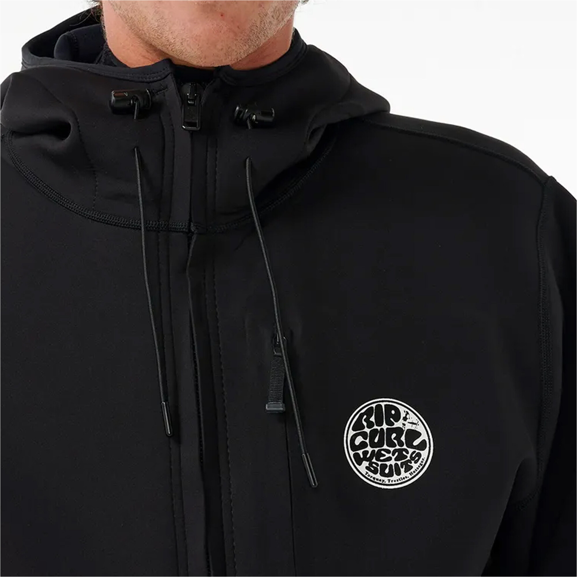 2025 Rip Curl Mens Neo Jacket 120MWJ - Black - Wetsuit Tops Shorts ...