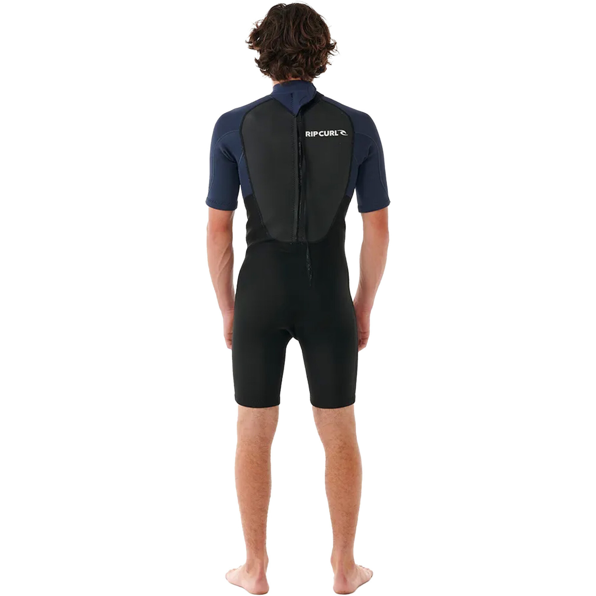 2025 Rip Curl Mens Omega 2mm Back Zip Shorty Wetsuit 11LMSP - Slate ...