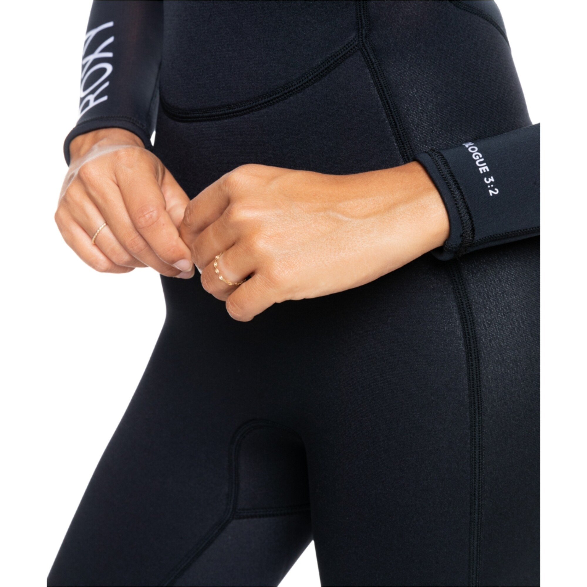 2024 Roxy Womens Prologue 3/2mm Back Zip Wetsuit ERJW103155 - Black ...