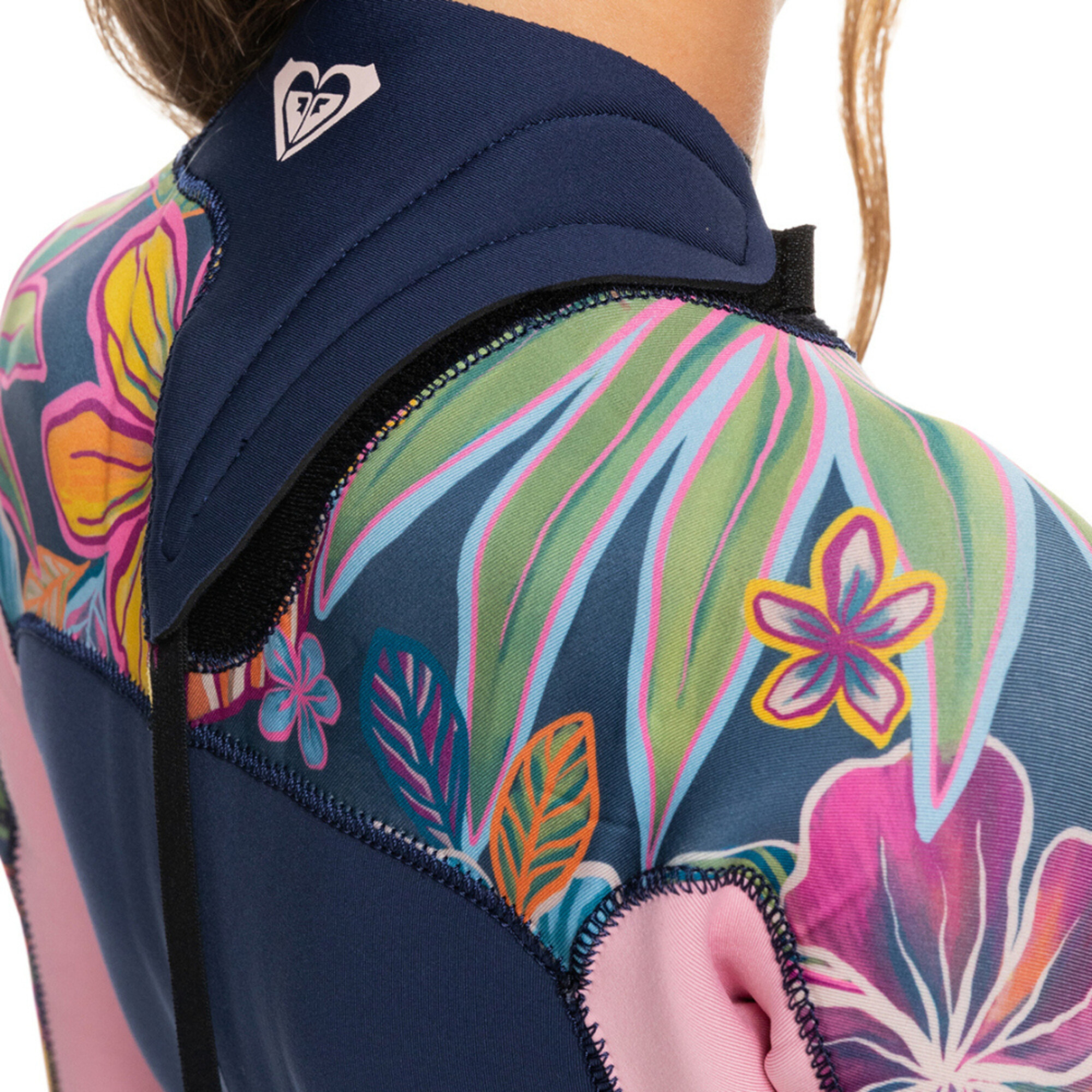 2024 Roxy Girls Swell Series 3/2mm GBS Back Zip Wetsuit ERGW103055 ...