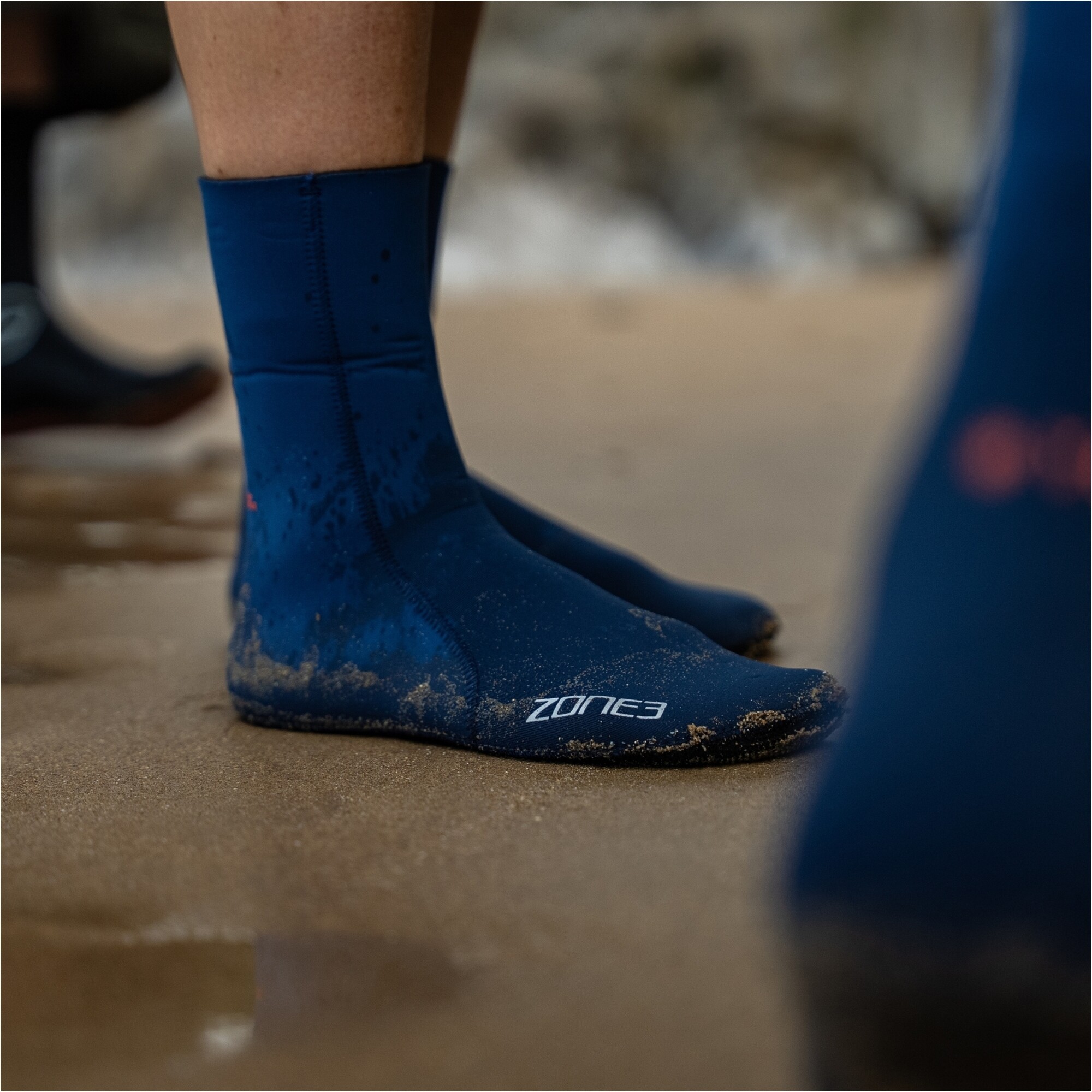 2024 Zone3 Yulex Swim Socks NA24UYS103 - Navy - Swimming - Accessories ...