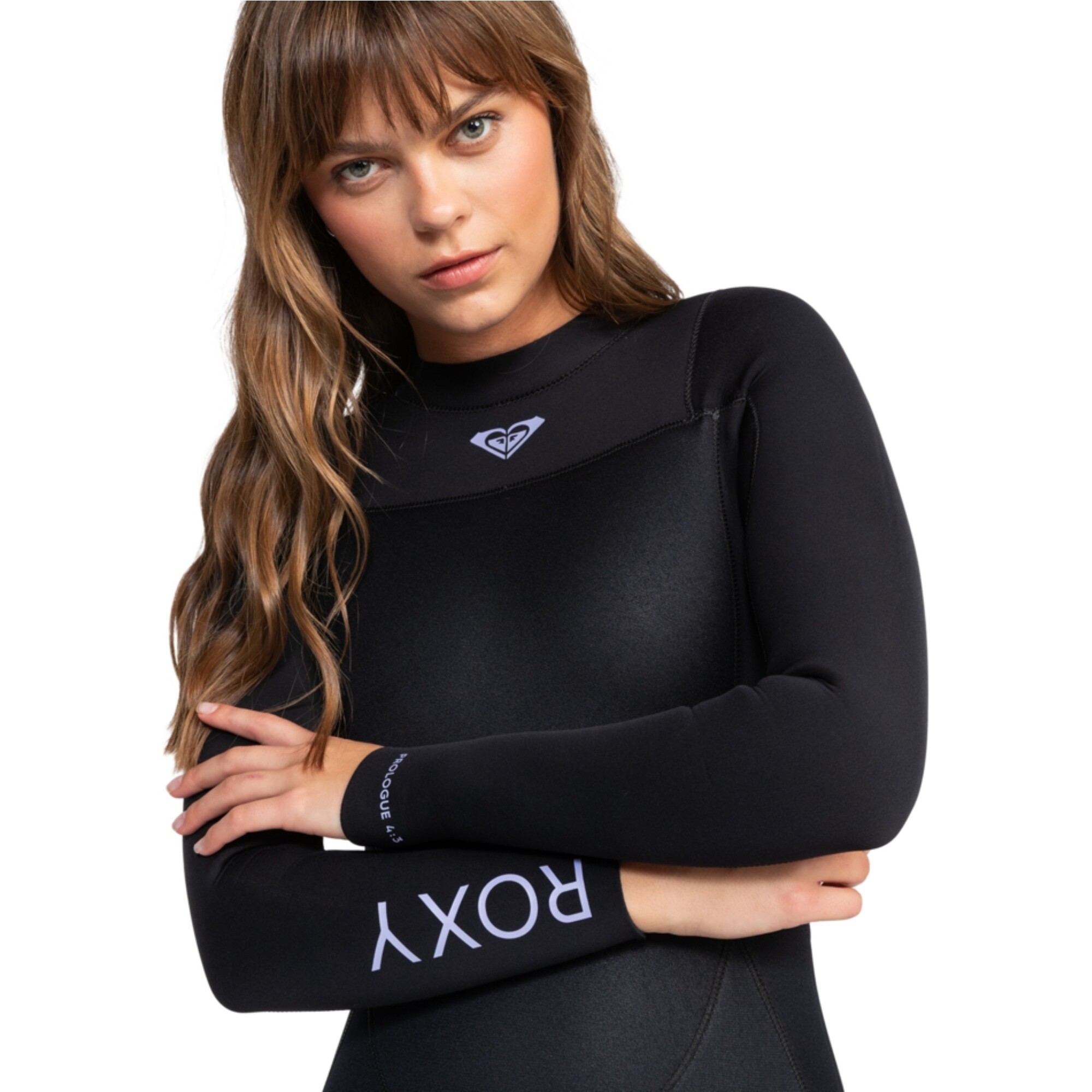 2025 Roxy Womens Prologue 4/3mm Back Zip Wetsuit ERJW103167 - Black ...