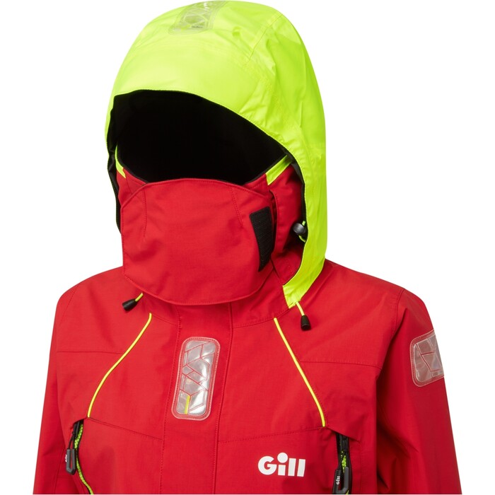 2025 Gill Womens OS2 Offshore Jacket OS26JW - Red - Sailing - Sailing ...