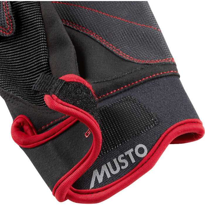 2025 Musto Performance Short Finger Gloves 2 0 86120 - Black - Sailing ...