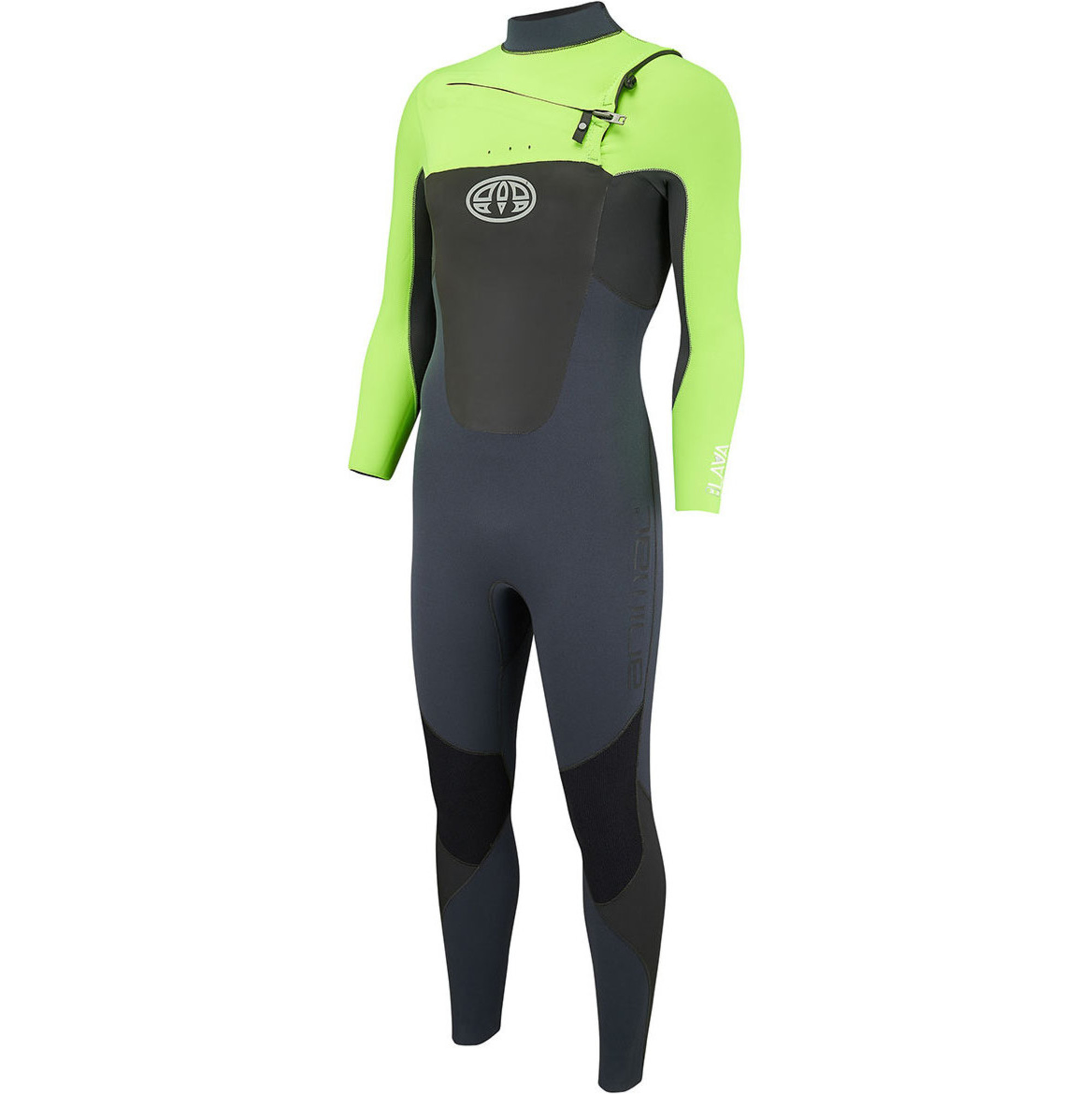 Animal Lava 3/2mm GBS Chest Zip Wetsuit Graphite Grey AW8SN100 ...