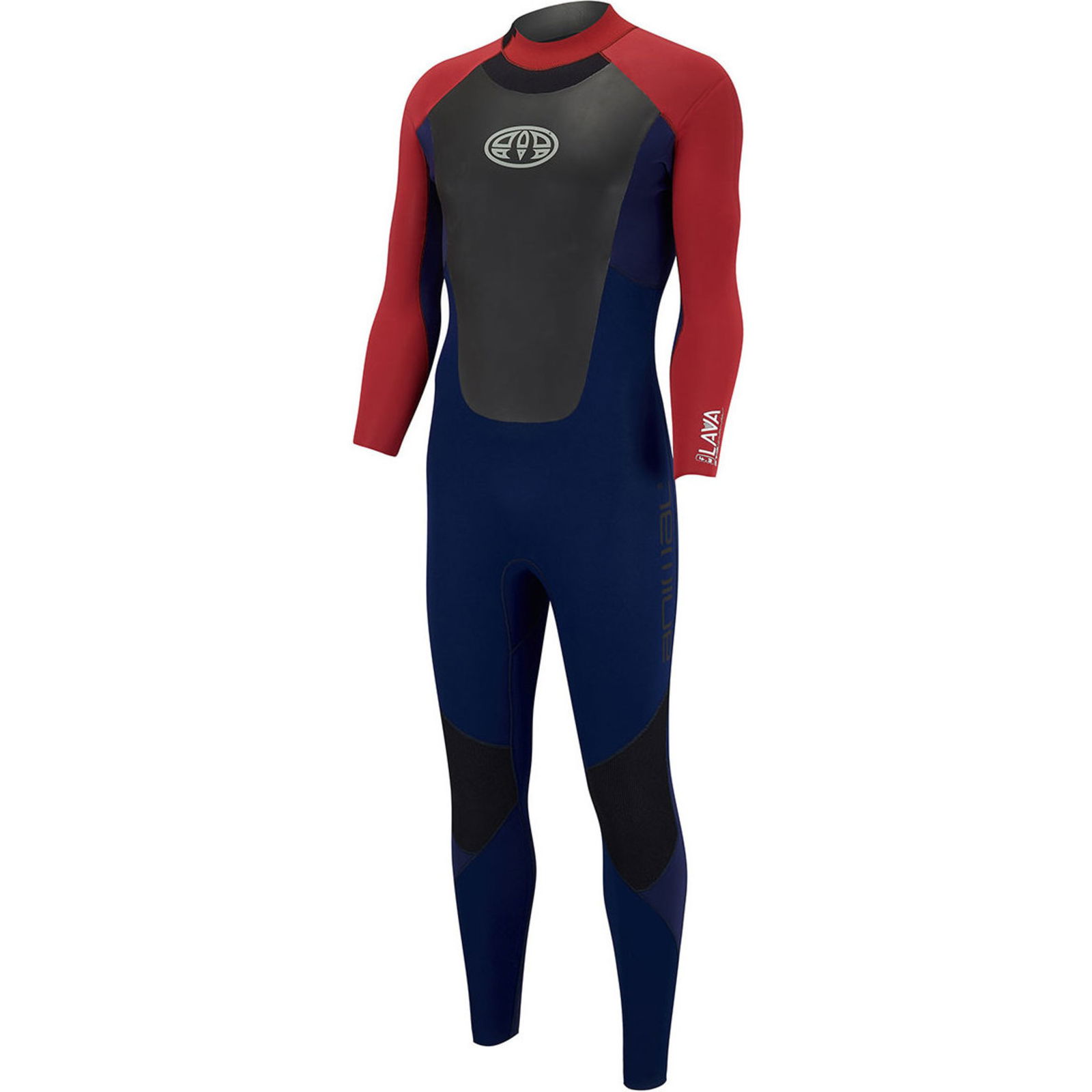 Animal Lava 4/3mm GBS Back Zip Wetsuit Dark Navy AW8SN104 - Wetsuits ...