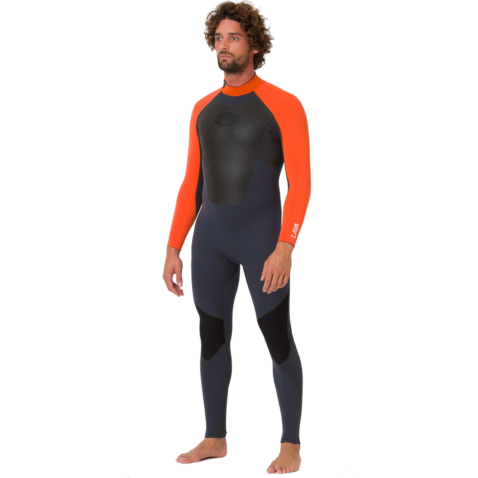 2019 Animal Mens Lava 5/4/3mm Back Zip GBS Wetsuit Graphite AW9SQ003 ...