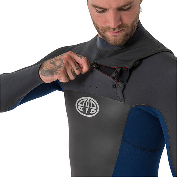 Animal Mens Lava 5/4/3mm Chest Zip GBS Wetsuit Dark Navy AW8WN107 ...