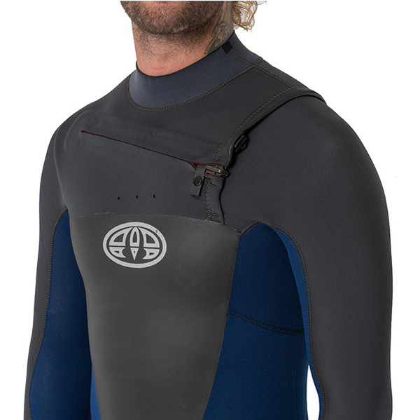Animal Mens Lava 5/4/3mm Chest Zip GBS Wetsuit Dark Navy AW8WN107 ...
