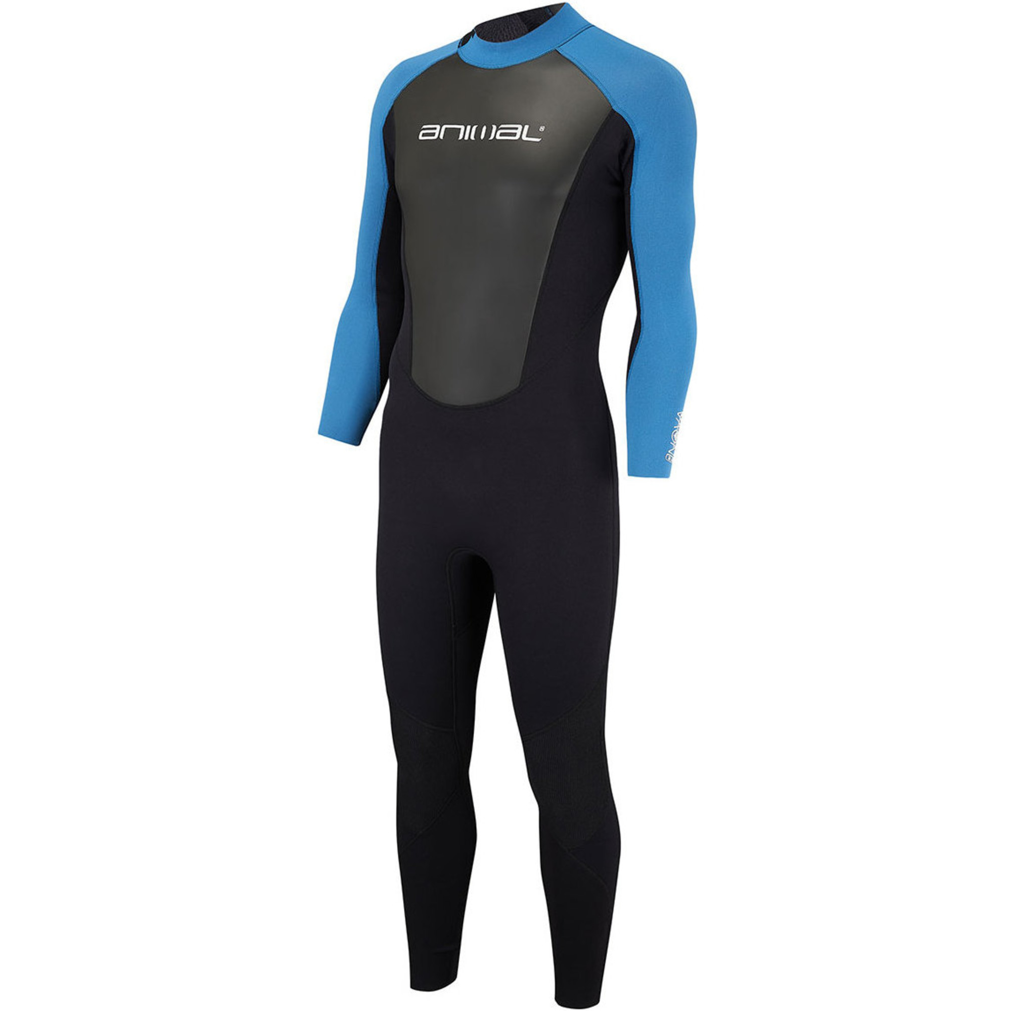 Animal Nova 3/2mm Flatlock Back Zip Wetsuit Marina Blue AW8SN102 ...
