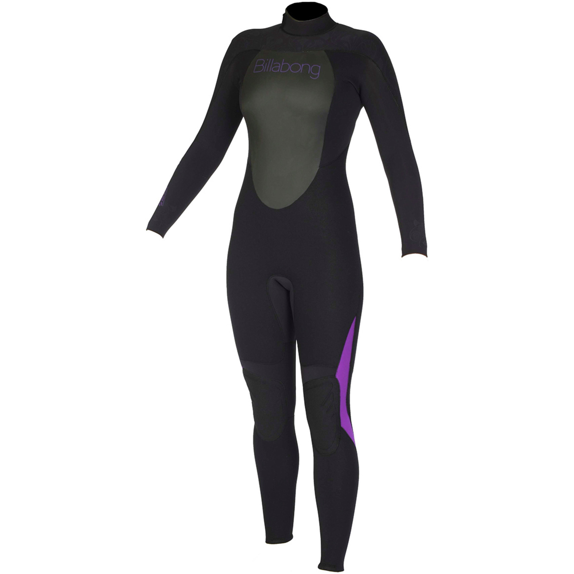 Billabong Synergy 5/4/3mm Wetsuit Black / Purple F45G02 - Wetsuits ...
