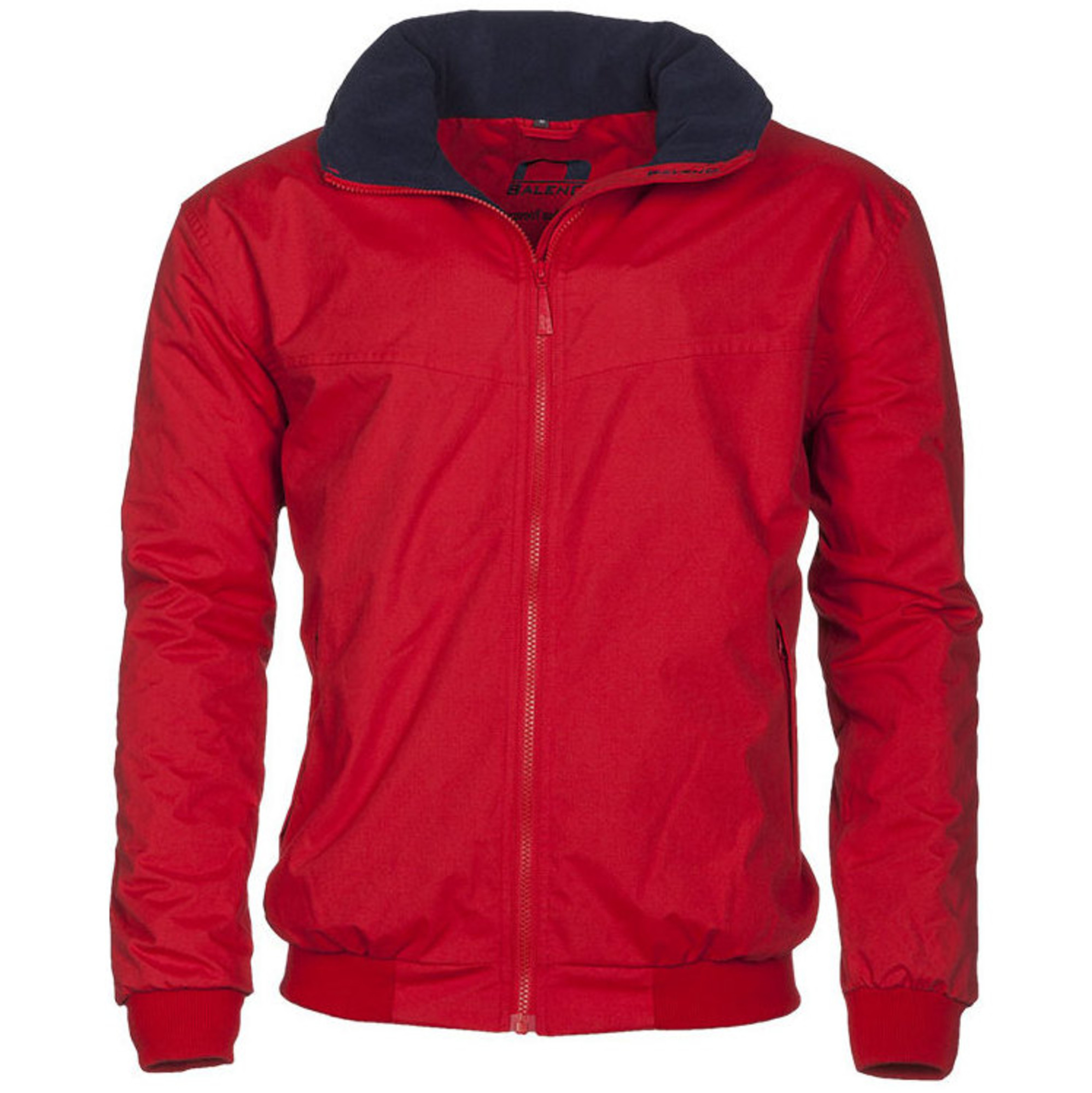 Baleno Typhoon Waterproof Fleece Lined Blouson Jacket Red 24106 ...