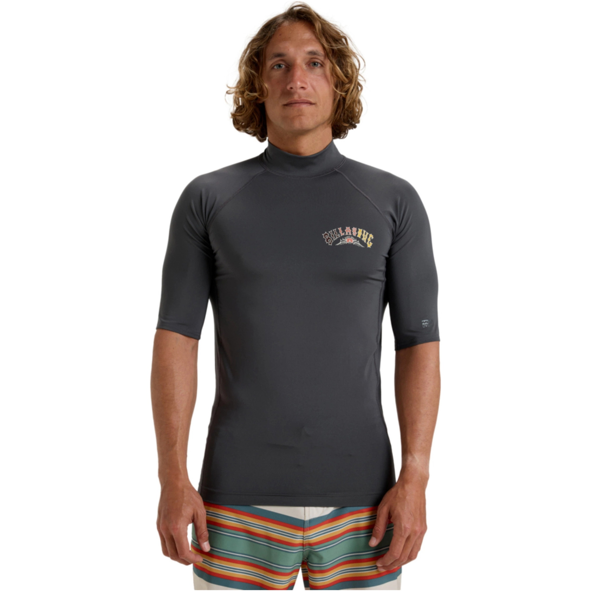 2025 Billabong Mens Know The Feeling Short Sleeve Rash Vest EBYWR03020 ...