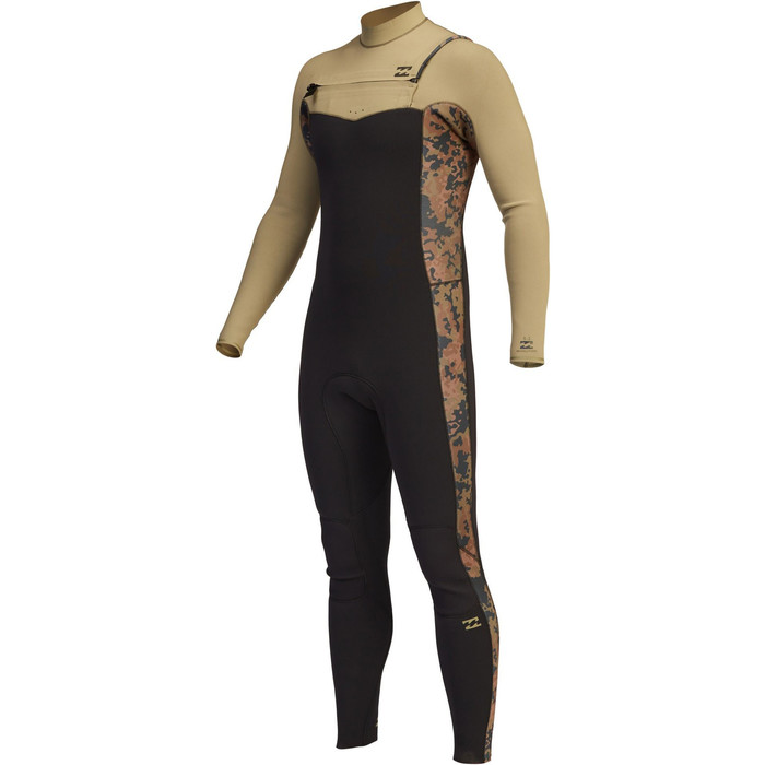 2021 Billabong Mens Revolution 4/3mm Chest Zip Wetsuit Z44M15 ...