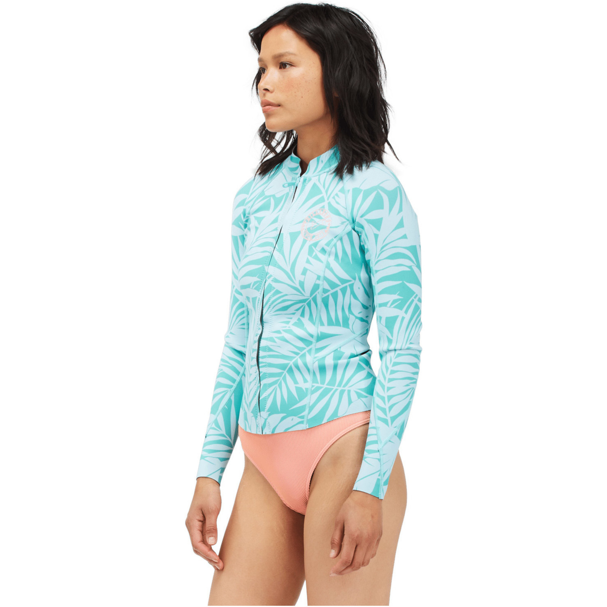2022 Billabong Womens Peeky 2mm Wetsuit Jacket C42G57 - Seaspray ... 2022 Billabong Womens Peeky 2mm Wetsuit Jacket C42G57 - Seaspray ...