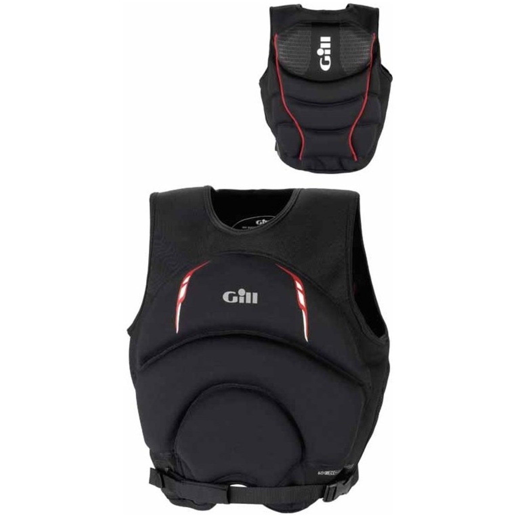 Gill Compressor Vest in Black 4914 - Accessories - Life Buoyancy ...