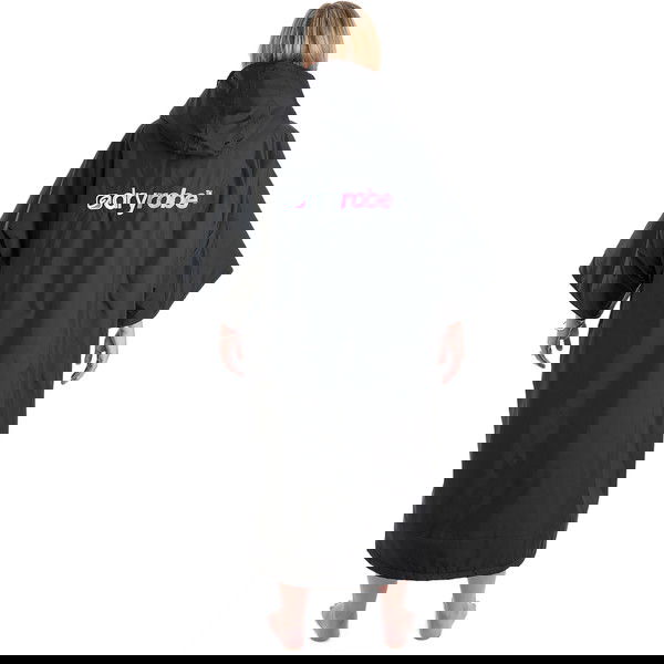 2023 Dryrobe Advance Short Sleeve Change Robe DR100 - Black / Pink ...