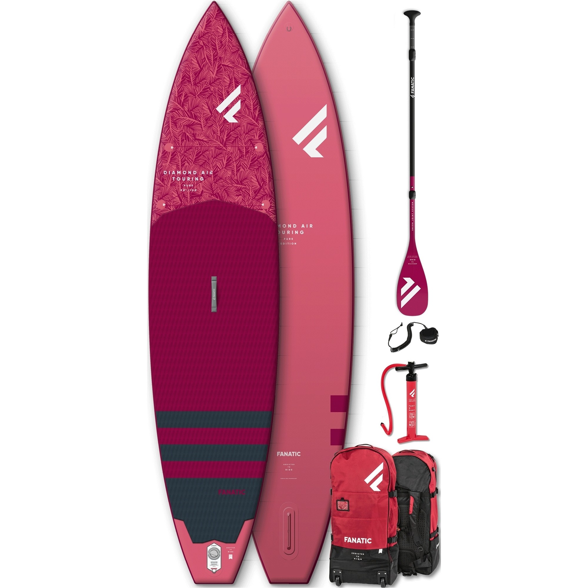 2023 Fanatic Diamond Air Touring 11'6 Inflatable SUP Package - Board ...