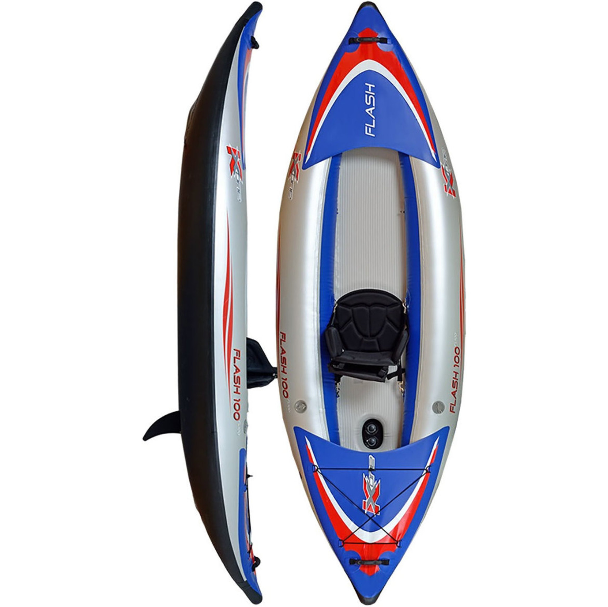 Z-Pro Flash 1 Man High Pressure Inflatable Kayak FL100 - Kayak Only ...