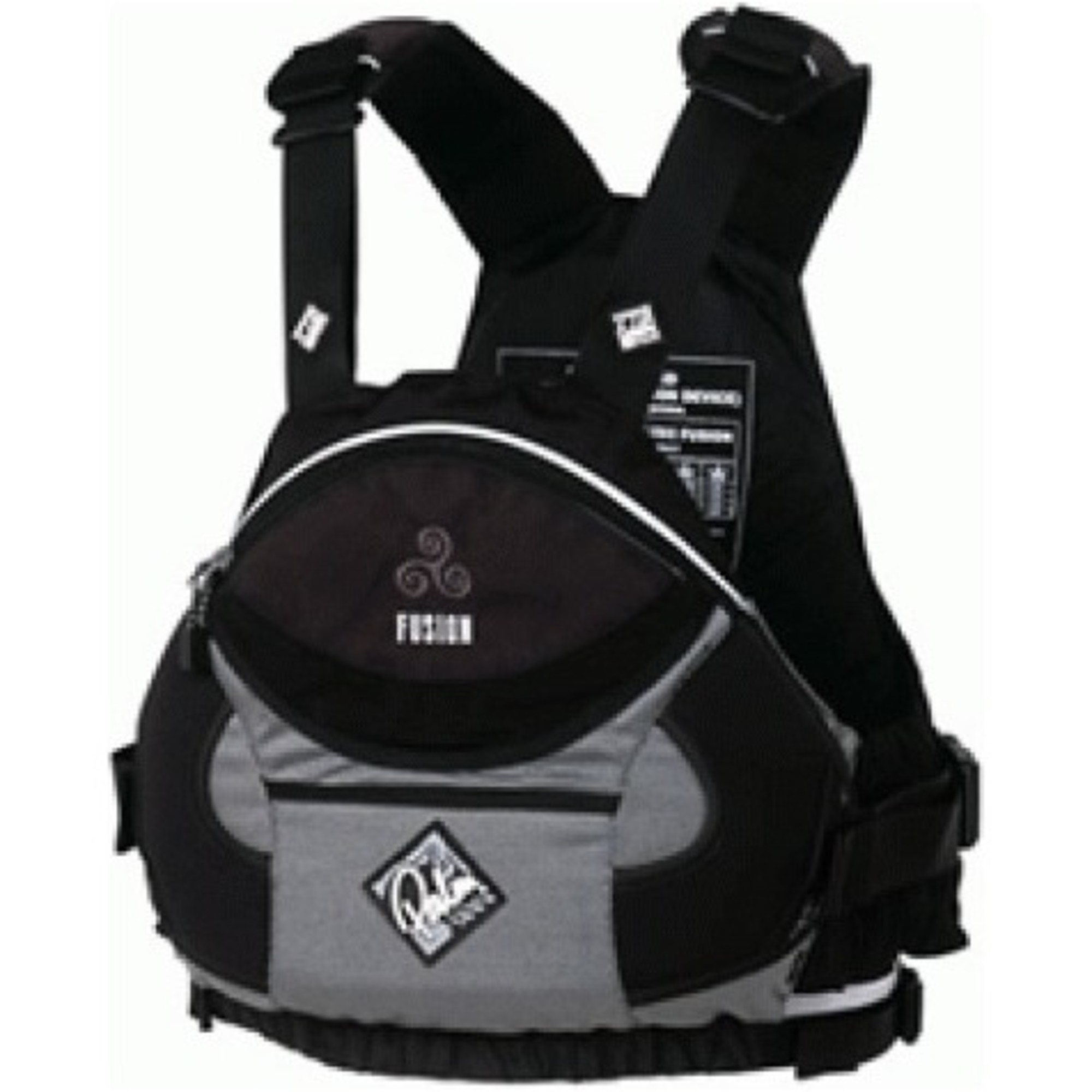 Palm Fusion Buoyancy Aid PFD BA017 - Silver/Black - Canoe & Kayak ...