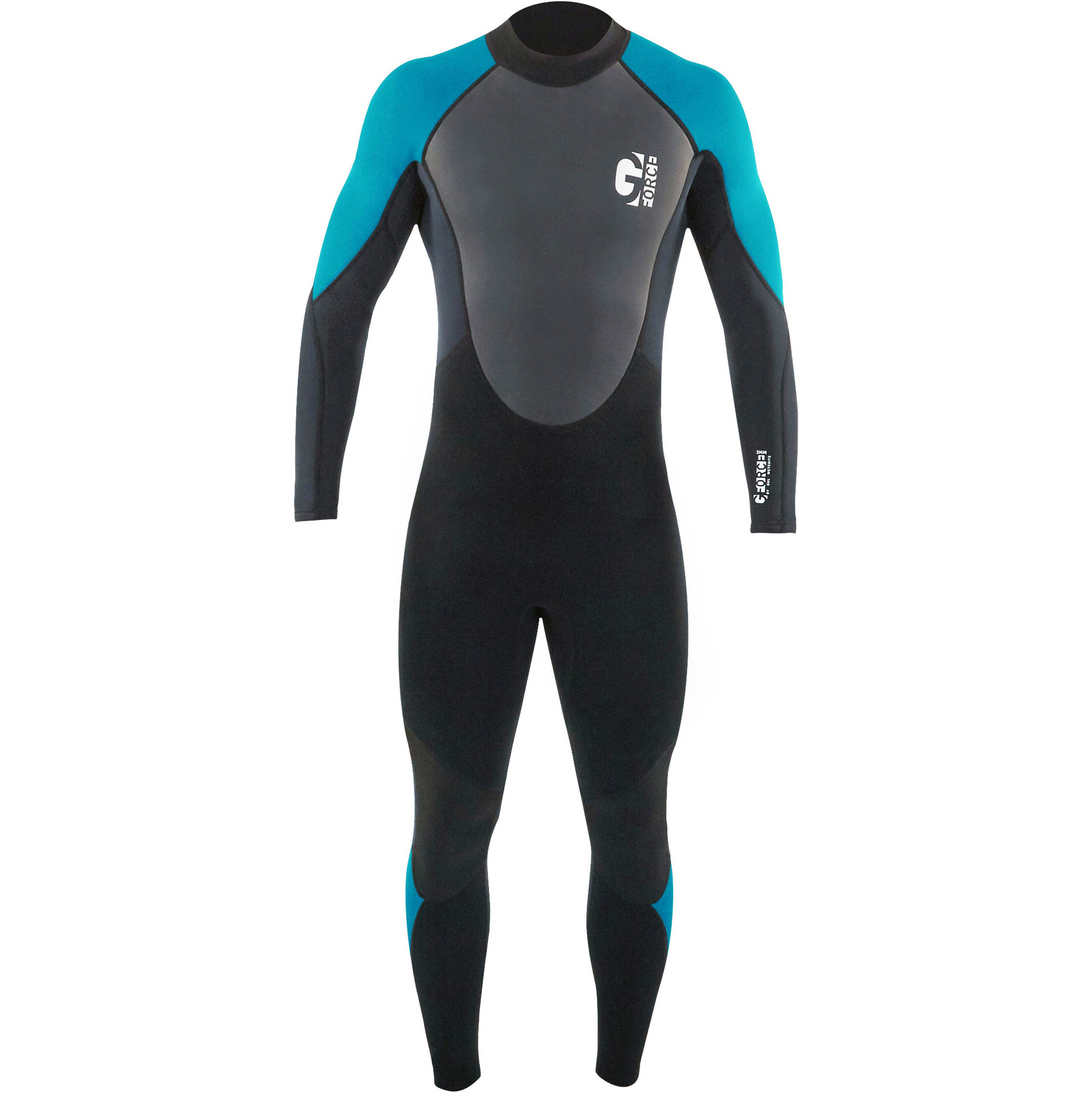 2022 Gul G-Force Junior Boys 3mm Flatlock Back Zip Wetsuit GF1307-B7 ...