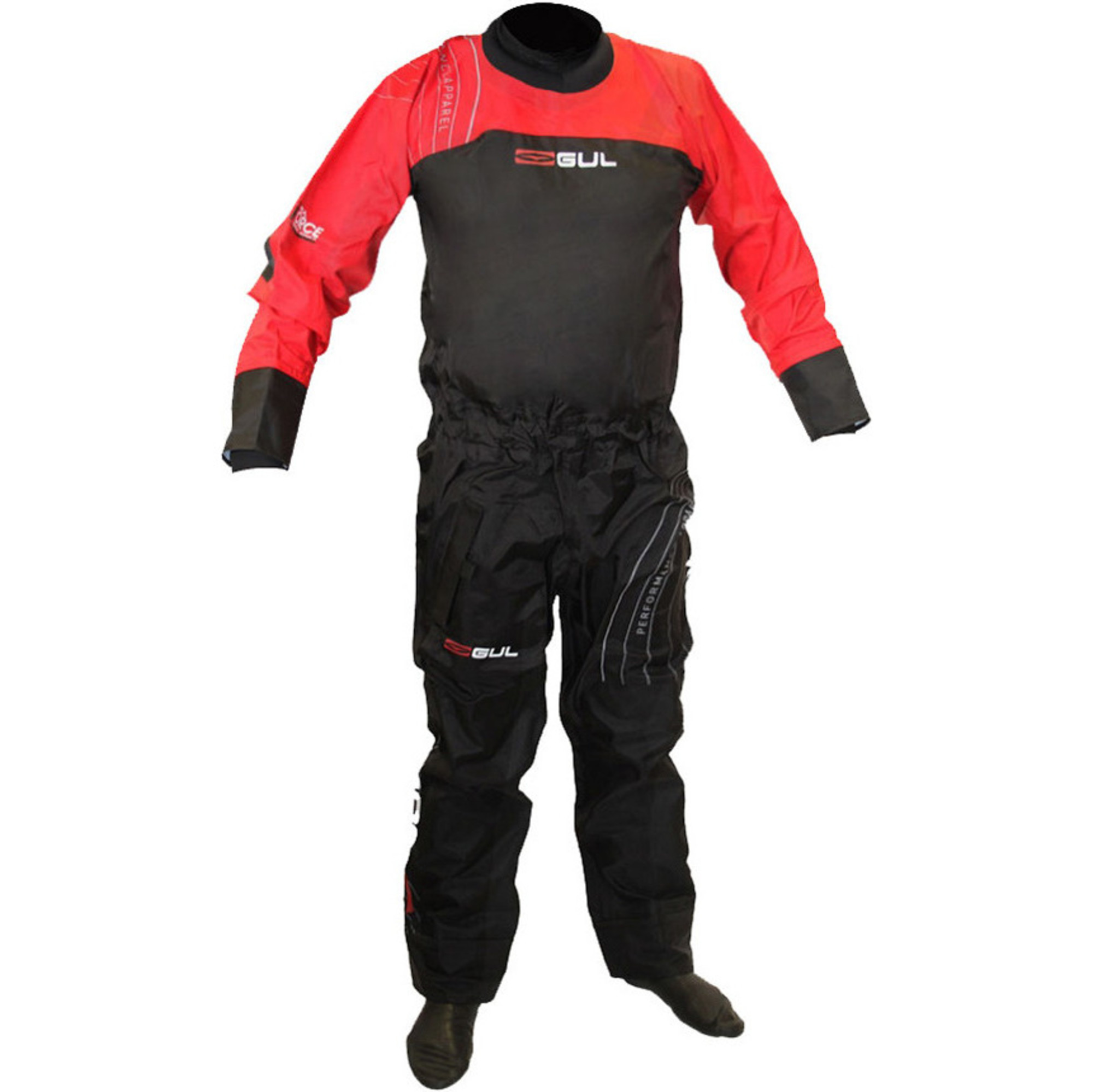 Gul Force Back Zip Drysuit GM0352 Free Underfleece - Drysuits - Mens ...
