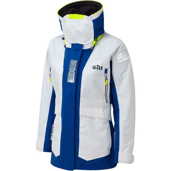 2021 Gill OS2 Womens Offshore Jacket White OS24JW - Sailing - Sailing ...