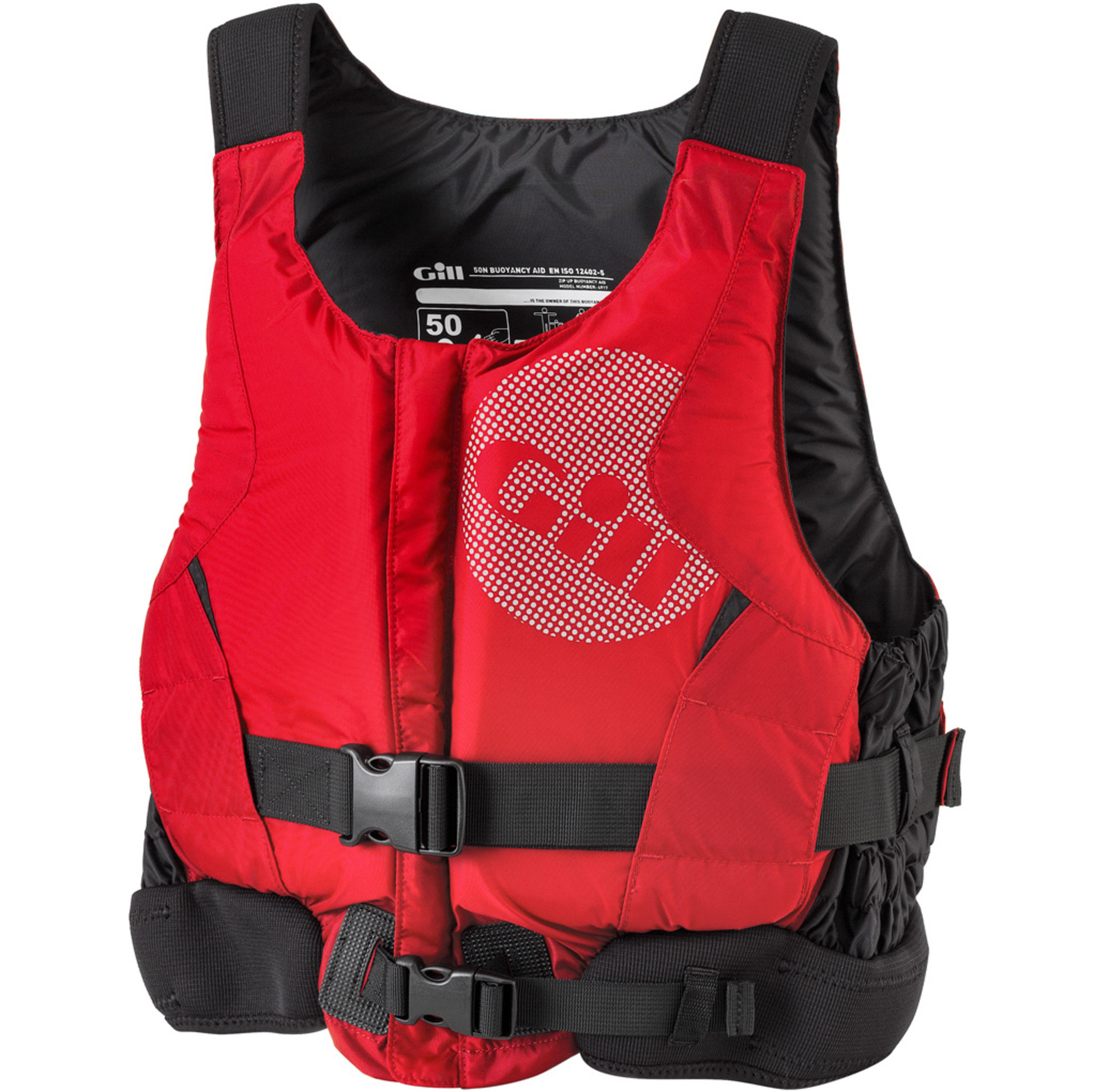 2021 Gill Pro Racer Front Zip Buoyancy Aid Red - 4917 - Accessories ...