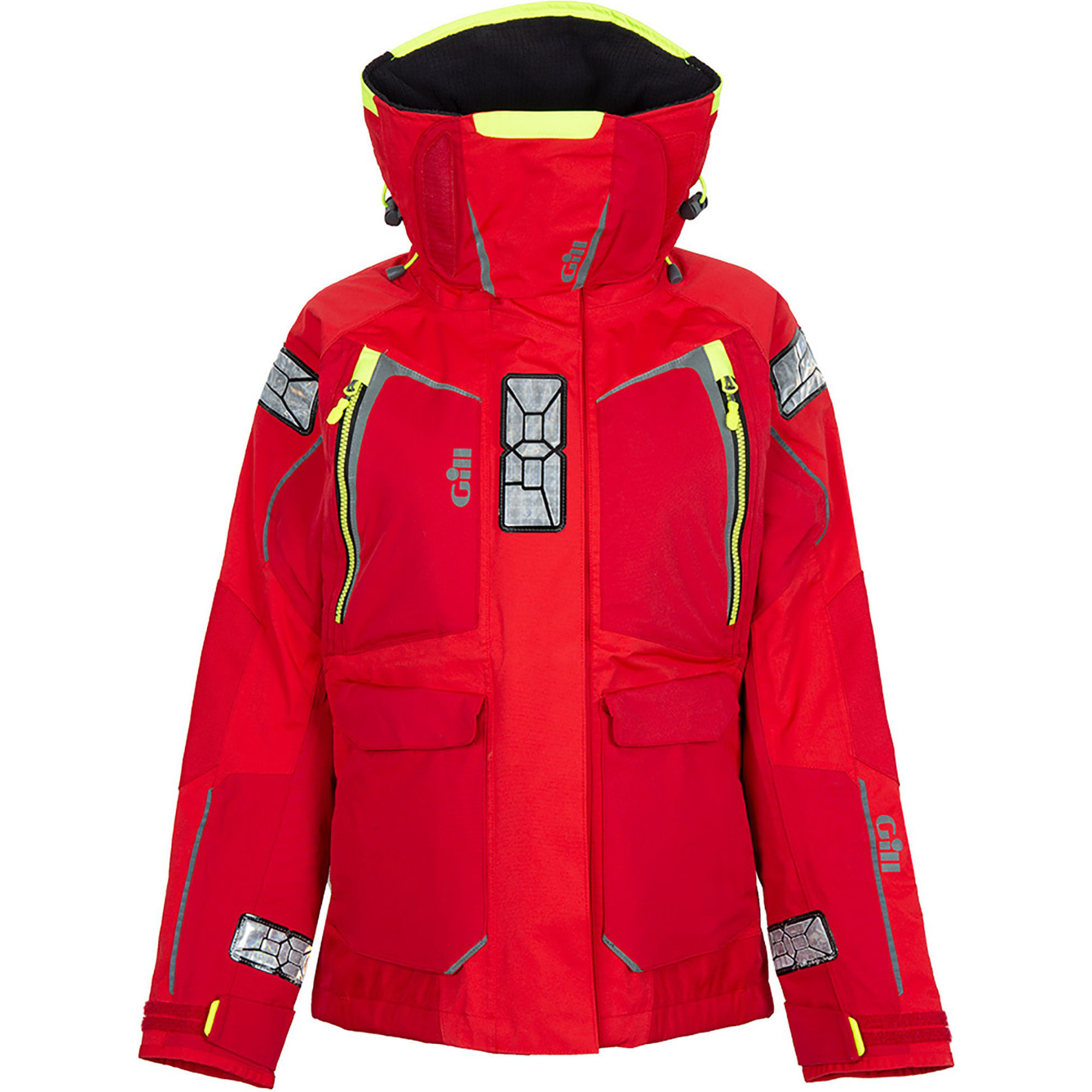 2021 Gill Womens OS1 Offshore Ocean Jacket in RED OS12JW - Sailing ...