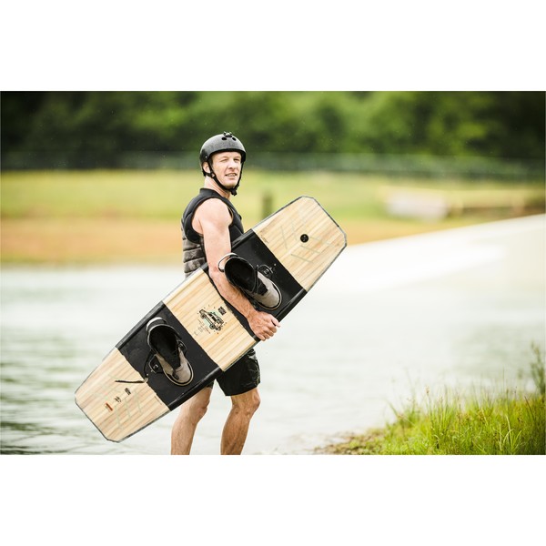 2022 Hyperlite Wishbone 147cm Wakeboard 22219010 - Wood / Green ...