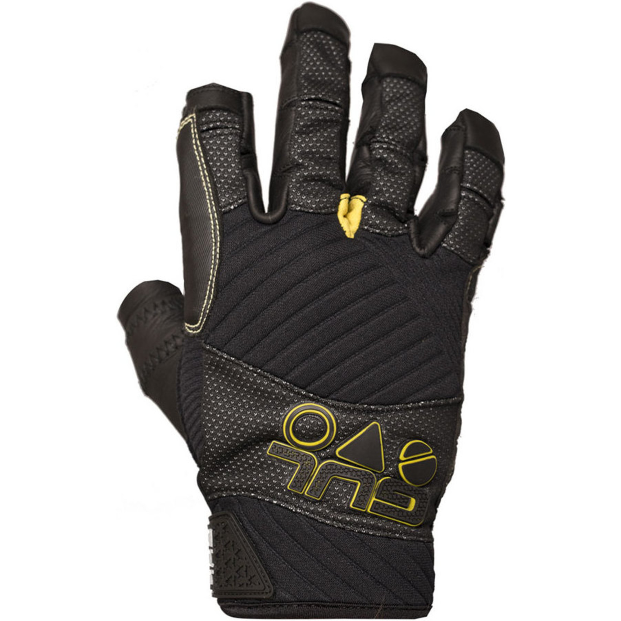 2020 Gul EVO Pro Three Finger Sailing Glove Black GL1300-B4 - Sailing ...