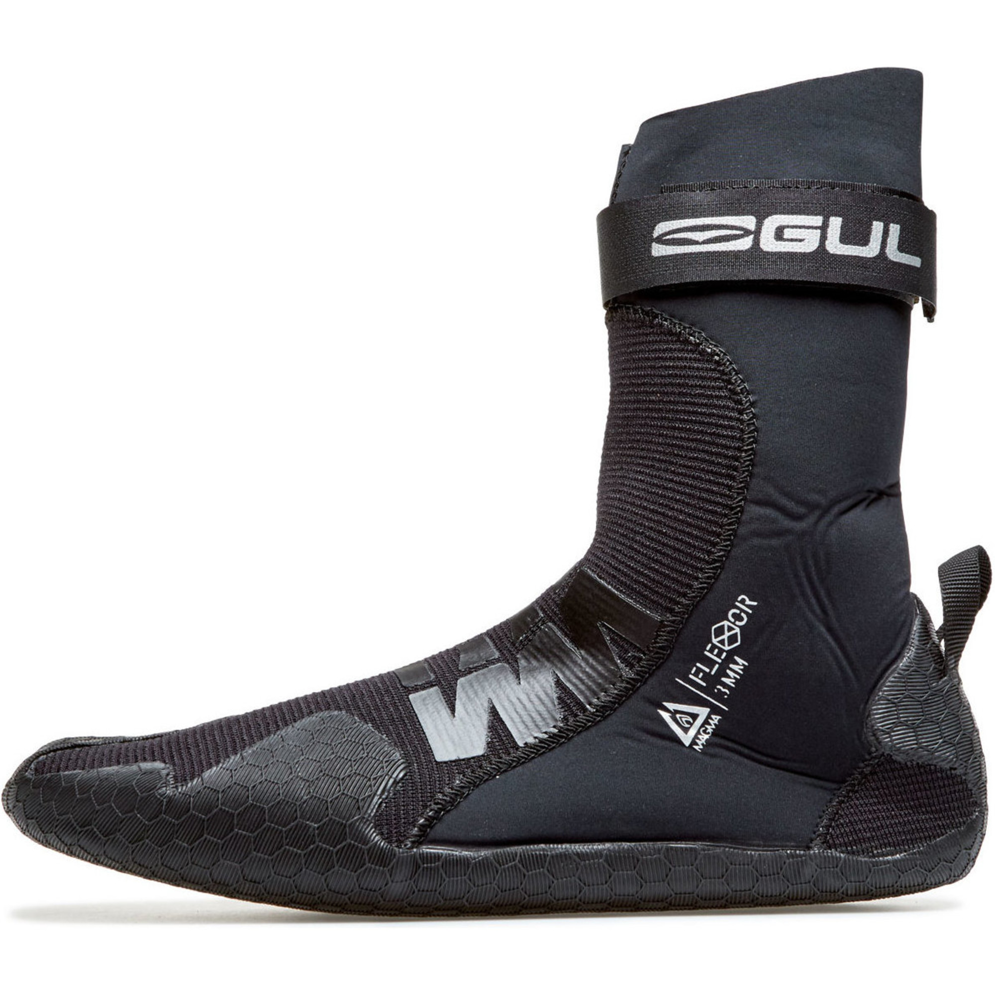 2020 Gul Flexor 3mm Split Toe Wetsuit Boot BO1299-B7 - Black - Wetsuits ...