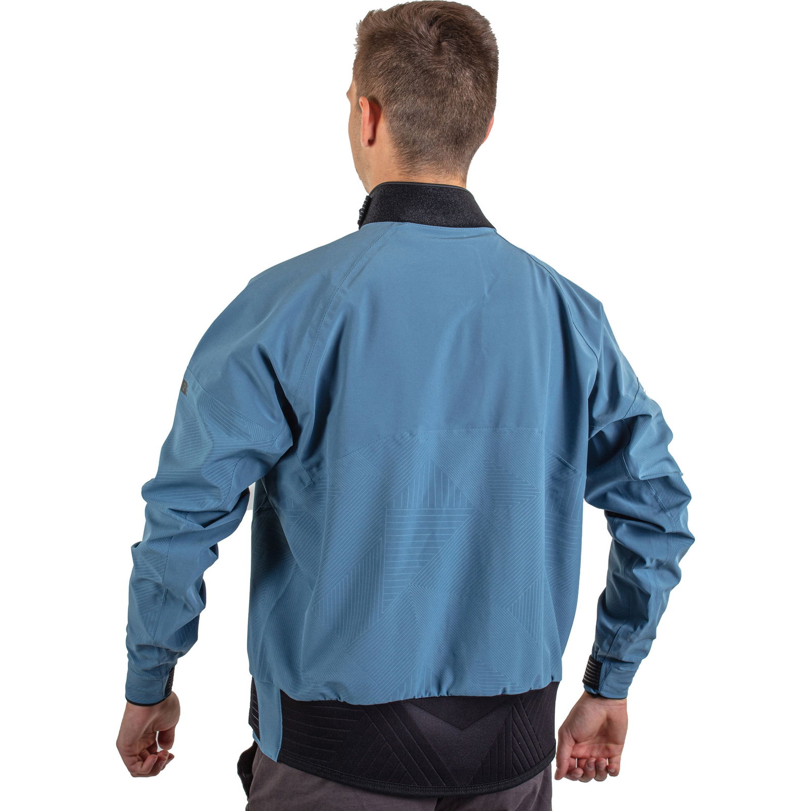 2024 Gul Mens Gamma Taped Spray Top ST0021-B9 - Blue / Grey - Sailing ...