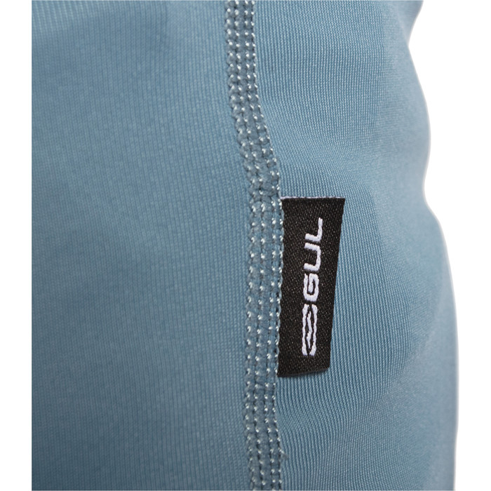2025 Gul Mens Xola Long Sleeve Rash Vest RG0339-B9 - Blue / Grey ...