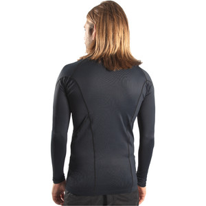 2024 Gul Mens UV Protection Long Sleeve Rashguard RG0339-B9 - Black ...