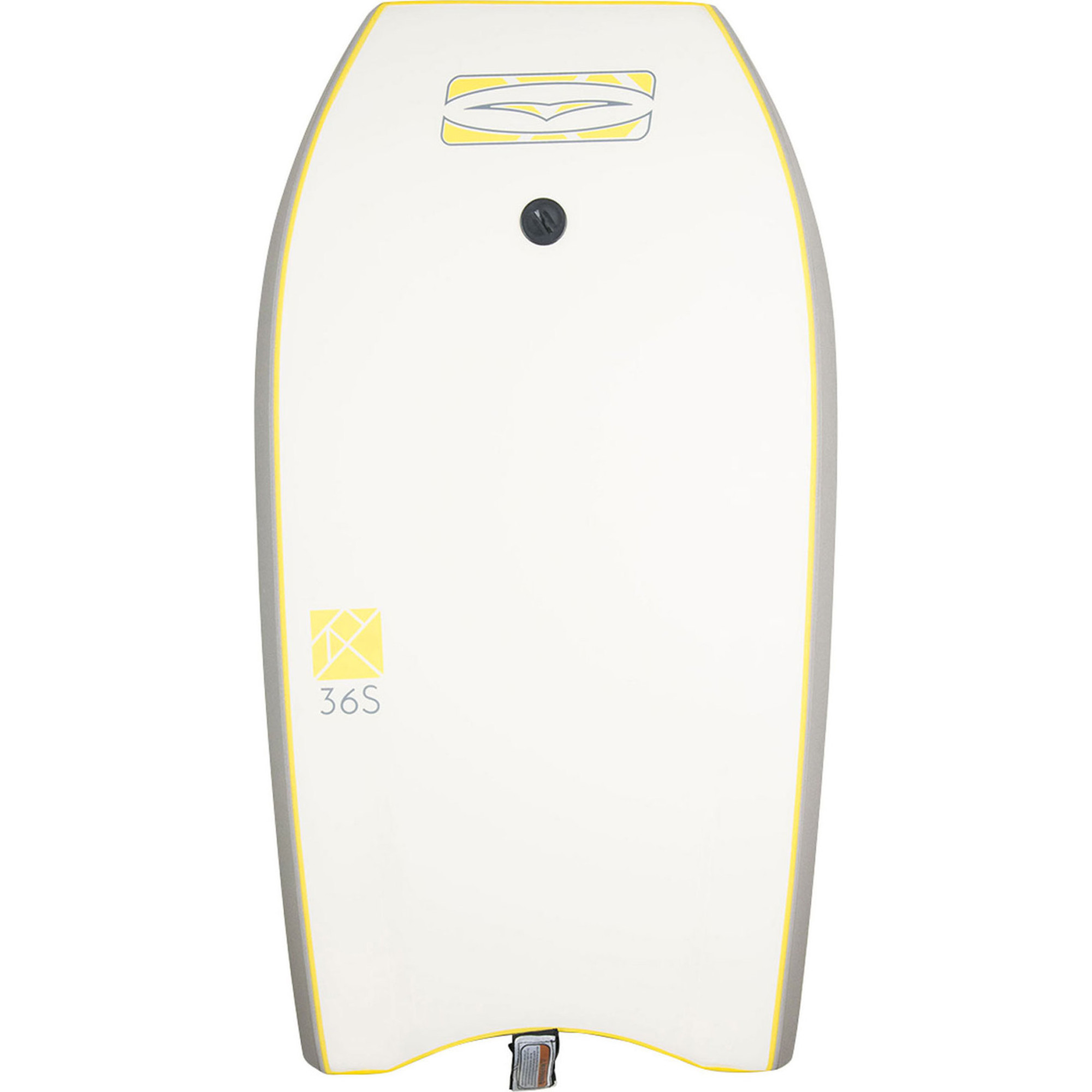 2024 Gul Response Junior 36 Bodyboard - Yellow / Grey Rail GB0022-A9 ...