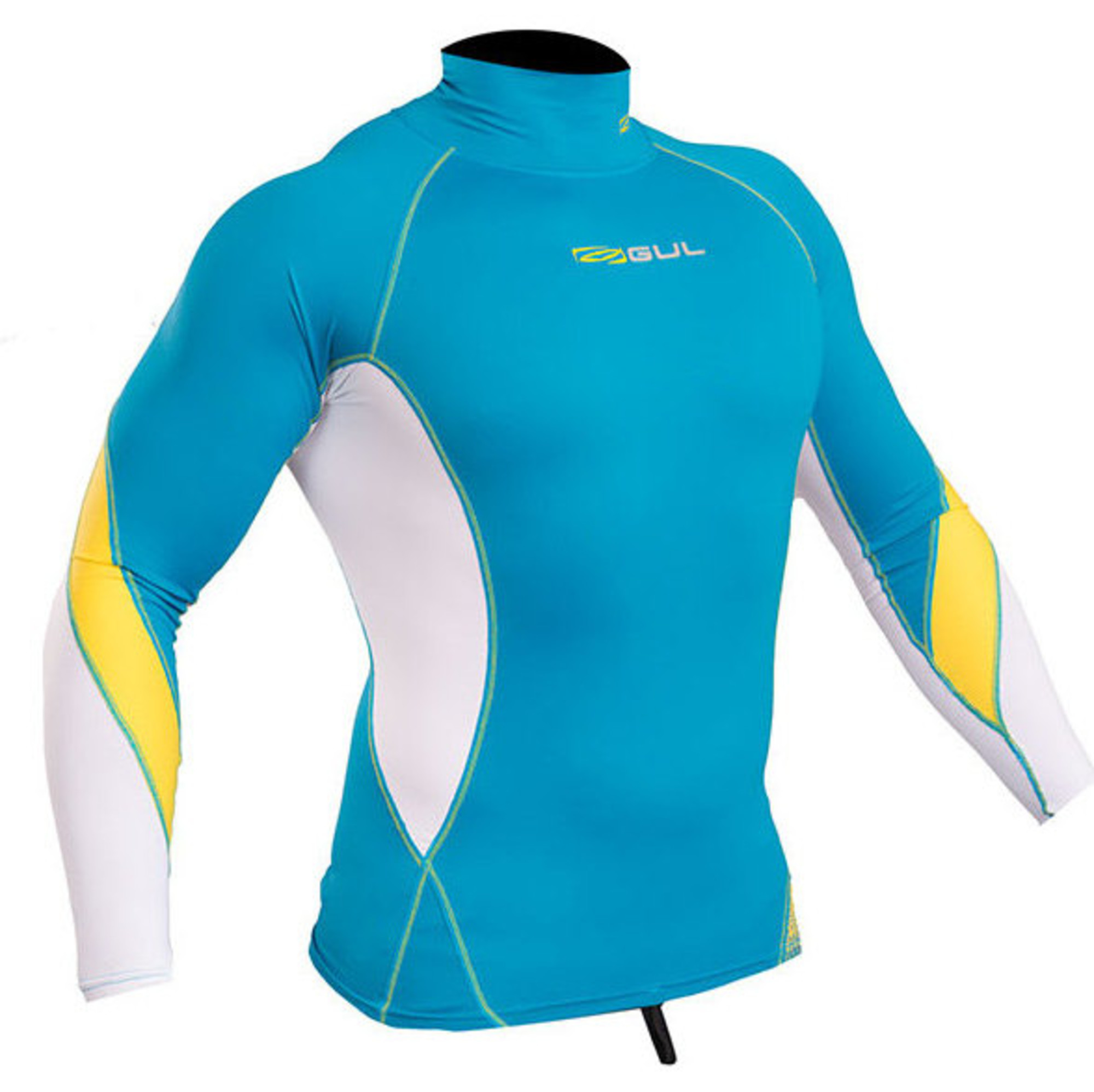 2020 Gul Xola Long Sleeve Rash Vest Crip / White RG0339-B4 - Wetsuits ...