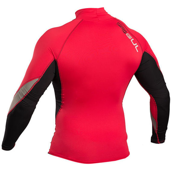 2020 Gul Xola Long Sleeve Rash Vest Red / Black RG0339-B4 - Wetsuits ...