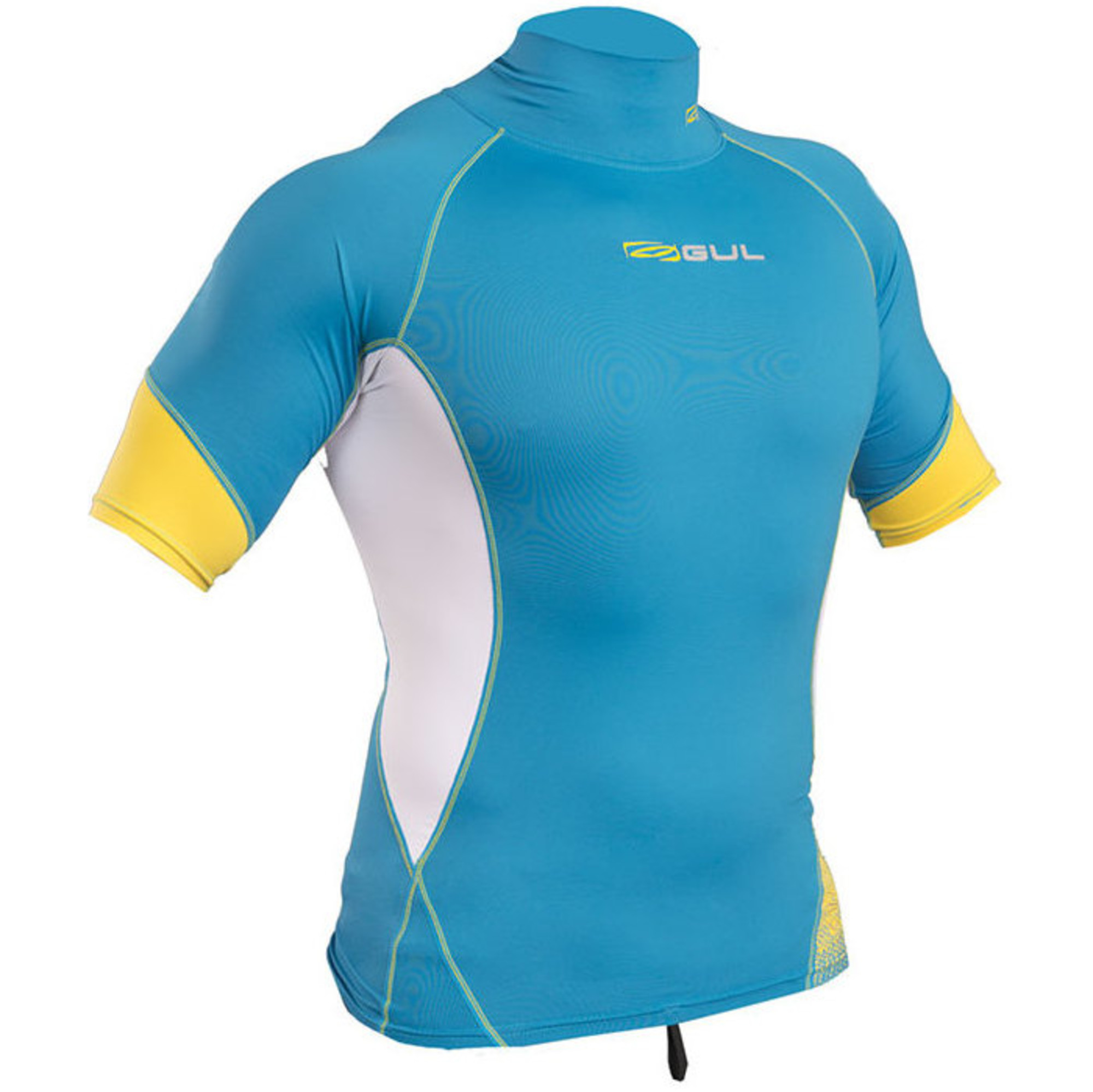 2020 Gul Xola Short Sleeve Rash Vest Crip / White RG0338-B4 - Wetsuits ...