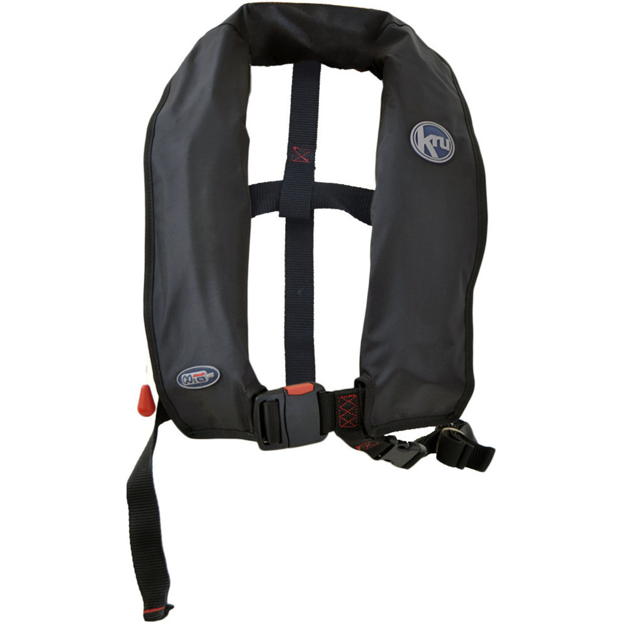 2020 Kru XF ISO Manual Life Jacket BLACK LIF7578 - Accessories - Life ...