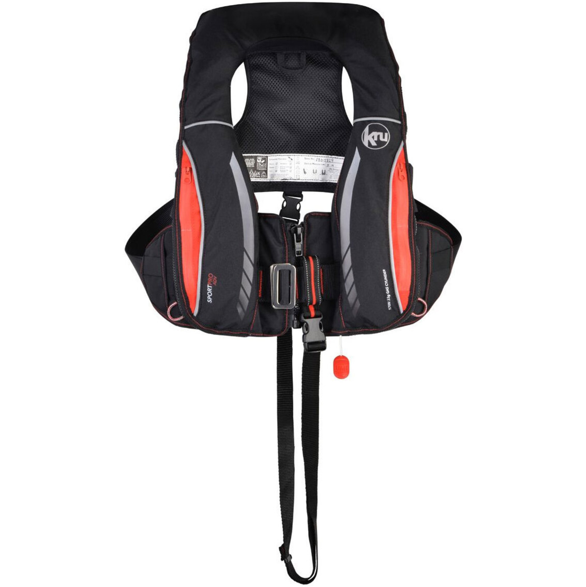 2020 Kru Sport Pro 170N ADV Automatic Lifejacket With Harness Hood ...