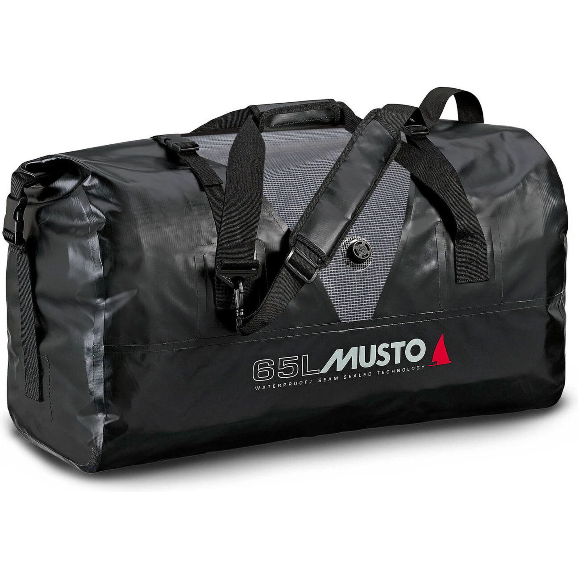 2022 Musto Waterproof Dry Carryall 65L 80040 - Black / Grey ...