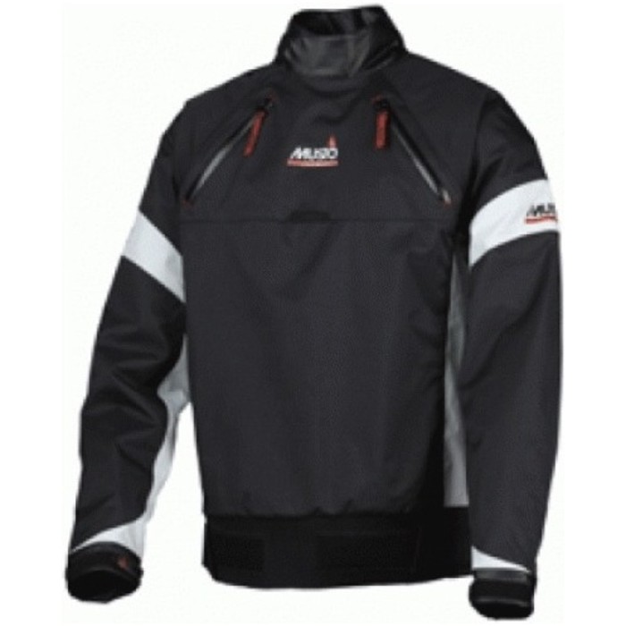 Musto BR1 JUNIOR Breathable Dinghy Smock in BLACK/Silver KS153J ...