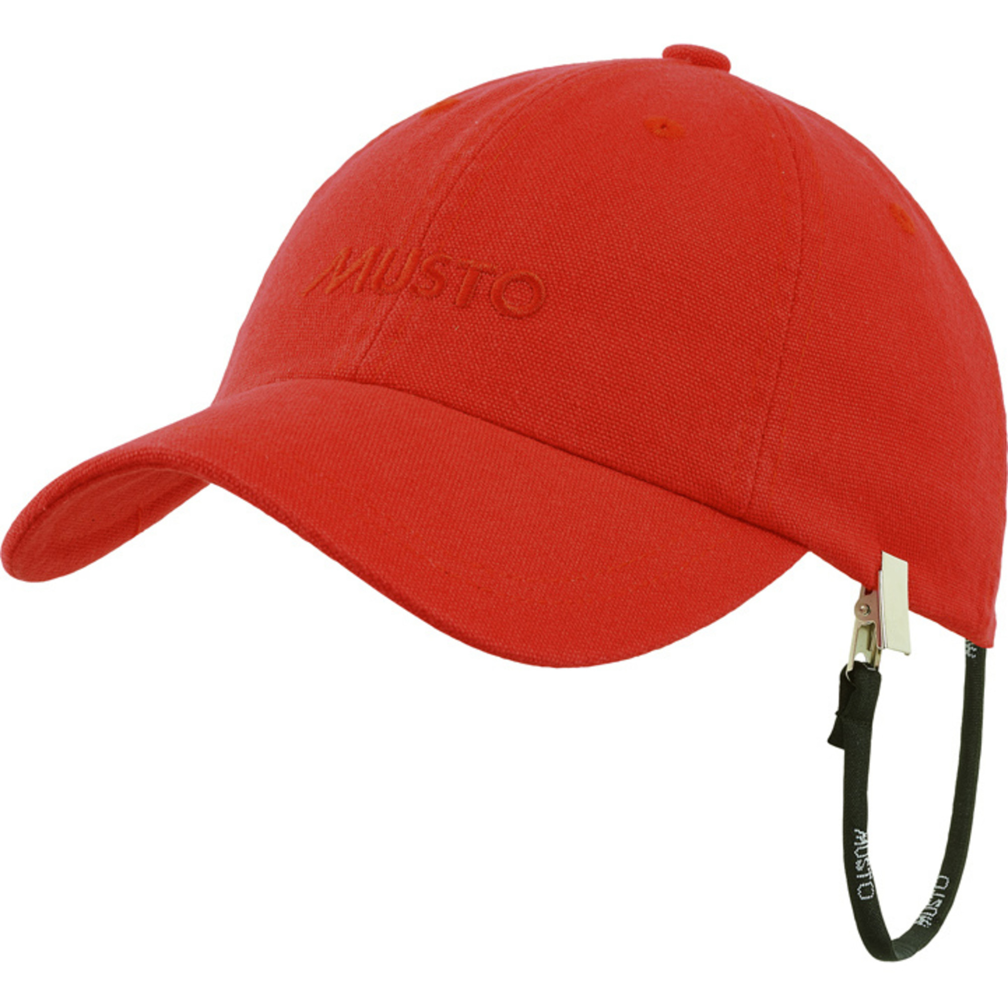 Musto Evolution JUNIOR Self Fabric Peak Cap Fire Orange AE0200JUN ...