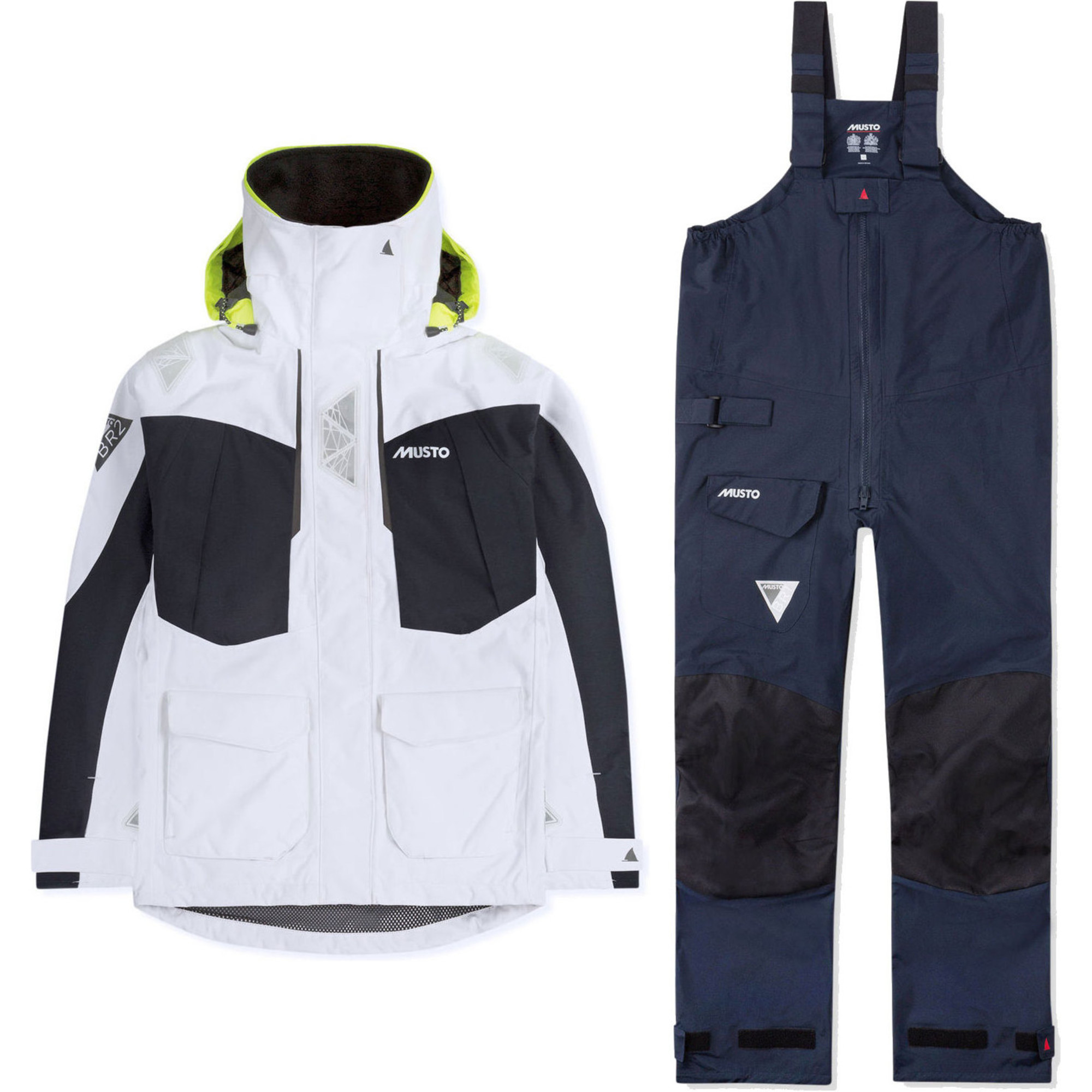 2020 Musto Womens BR2 Offshore Jacket & Trouser Combi Set - White ...
