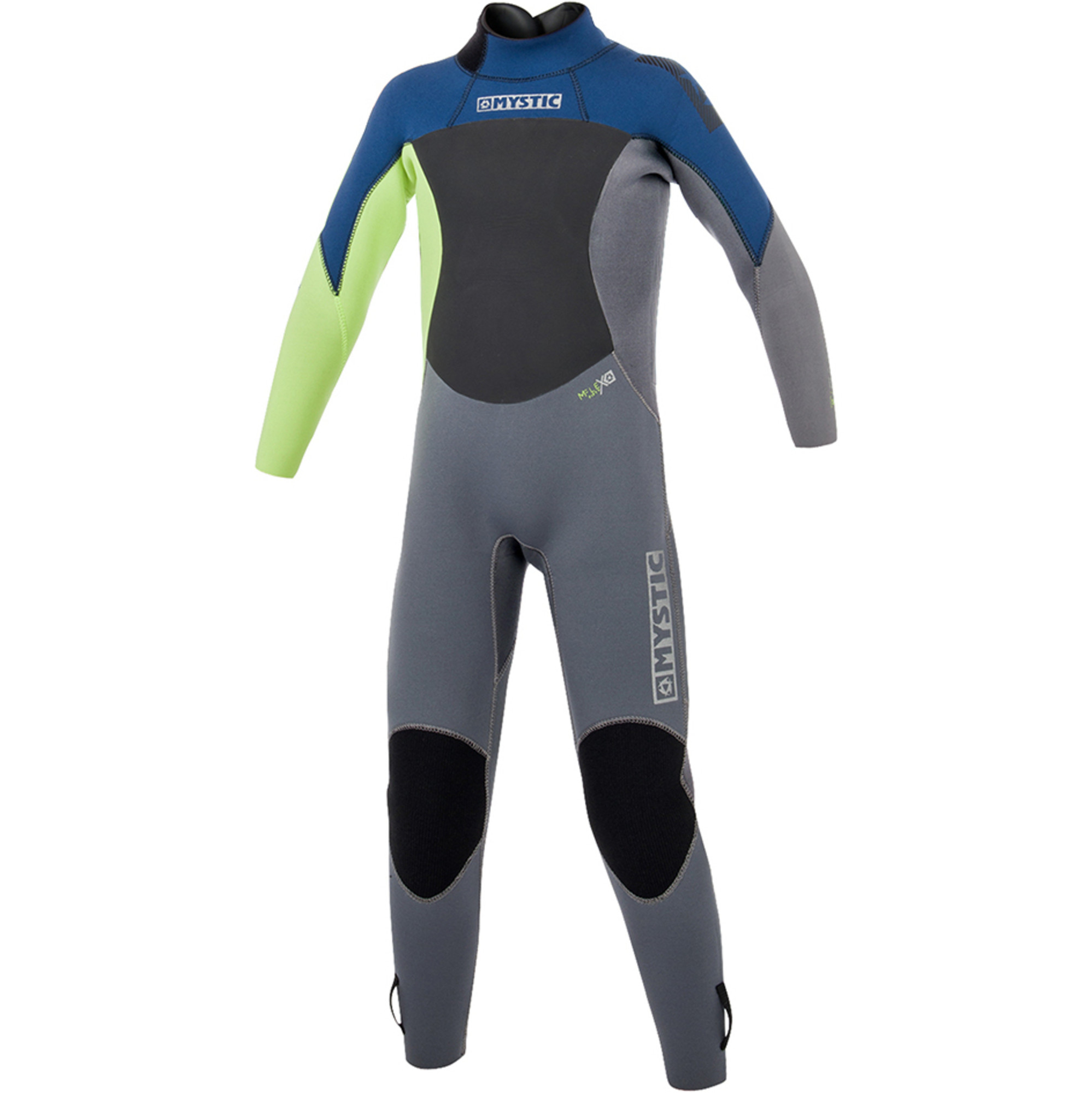 2021 Mystic Kids Star 3/2mm Back Zip Wetsuit 180061 - Navy - Wetsuits ...