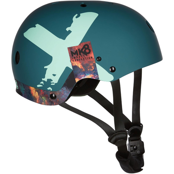 2021 Mystic MK8 X Helmet 200120 - Teal - Boardsports - Helmets - Adult ...