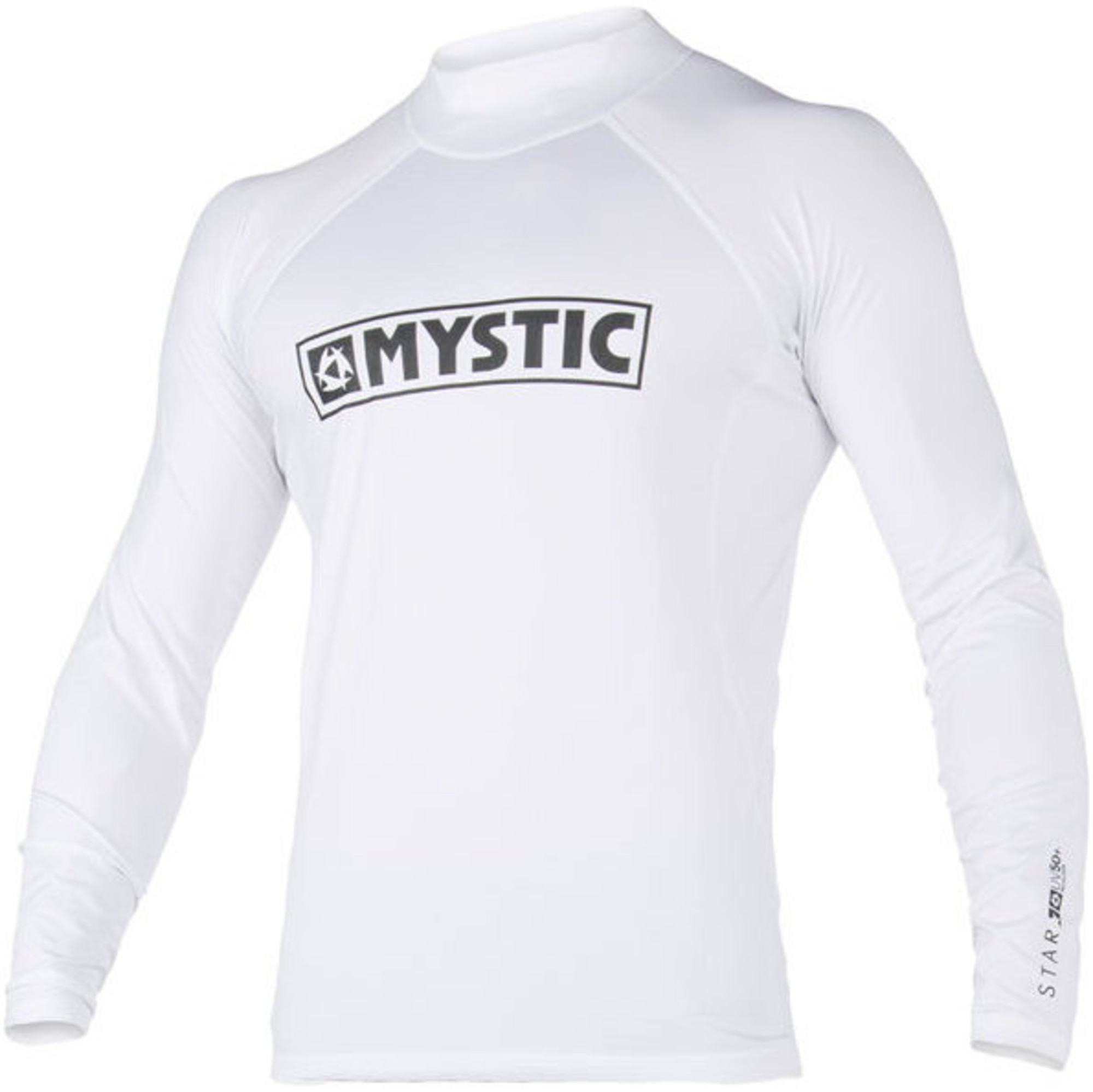 2021 Mystic Star L / S Rash Vest White 180112 - Wetsuits - Rash Vests ...