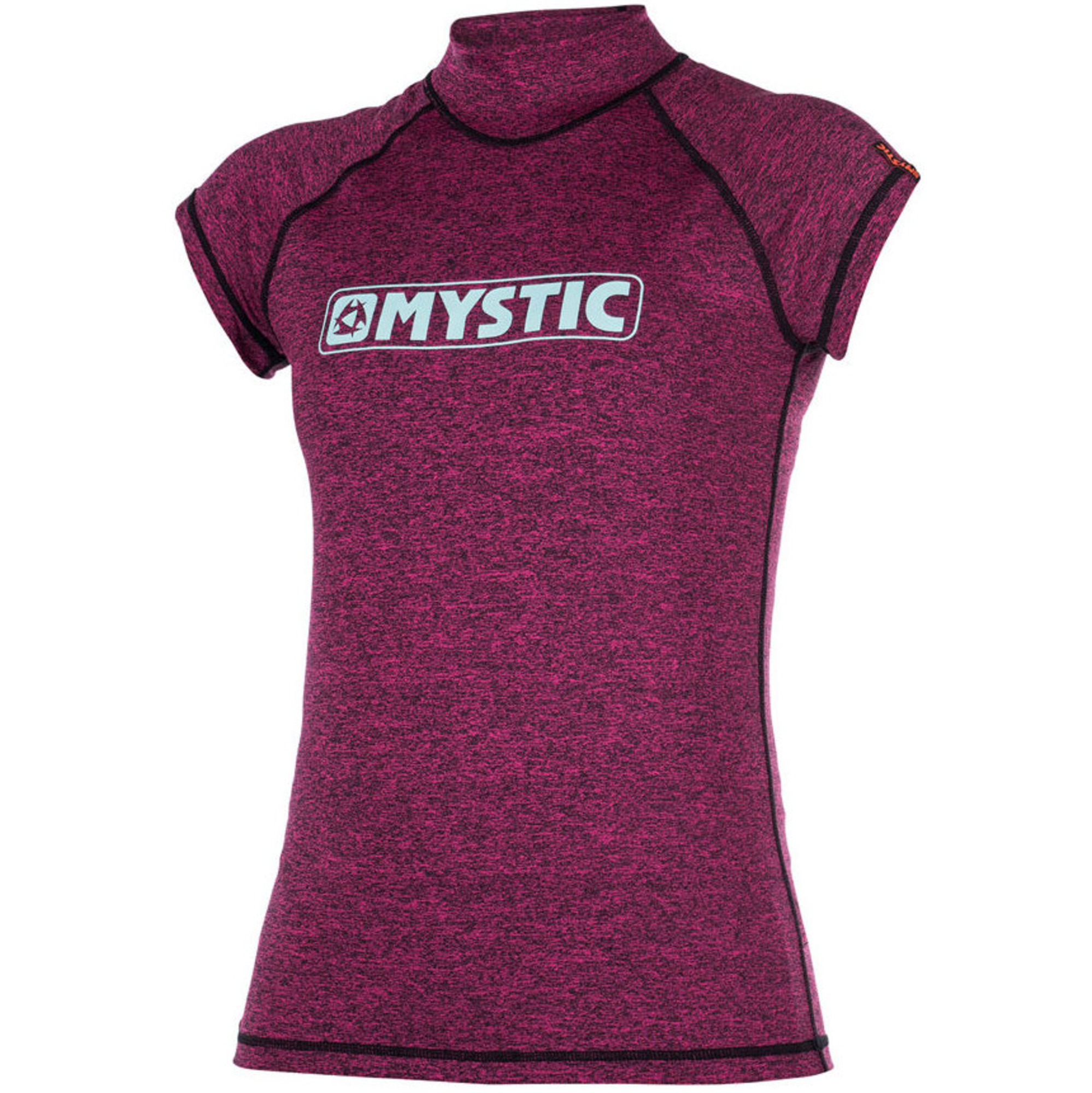 Mystic Womens Star Short Sleeve Rash Vest Pink 170299 - Wetsuits - Rash ...